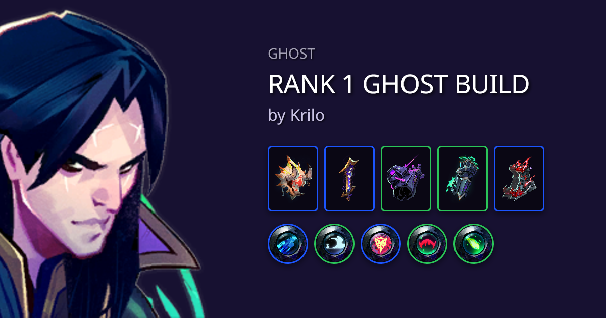 RANK 1 GHOST BUILD | Supervive Stats