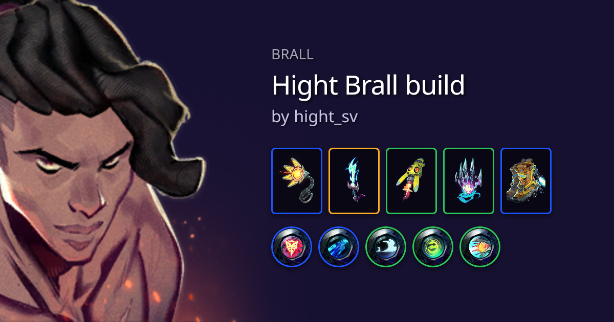 Hight Brall build | Supervive Stats